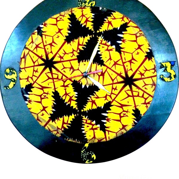 Afrocentric Wall Clock - Etsy