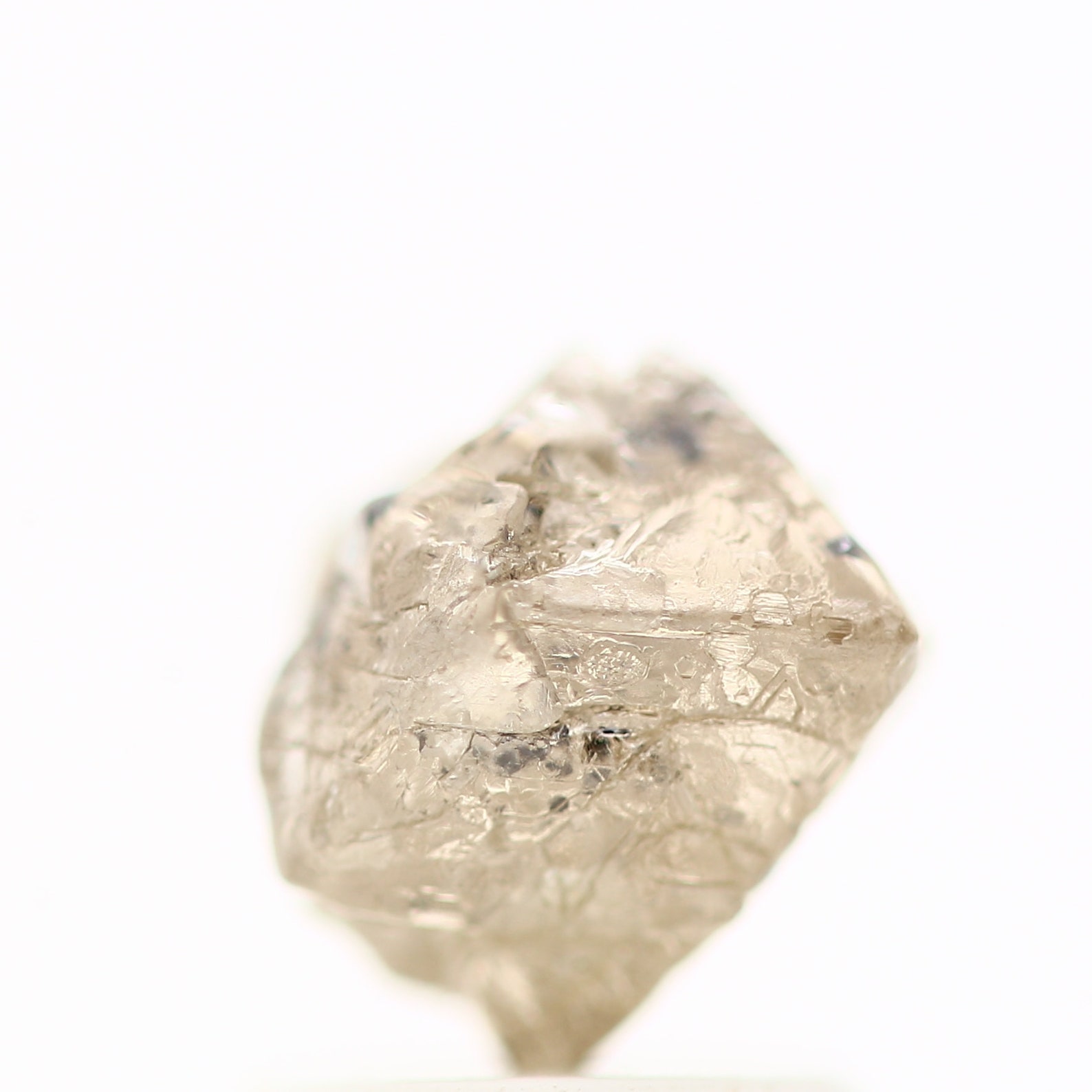 1.98 Ct Raw Canadian Diamond, Icy Yellowish Grey Uncut Diamond - Etsy