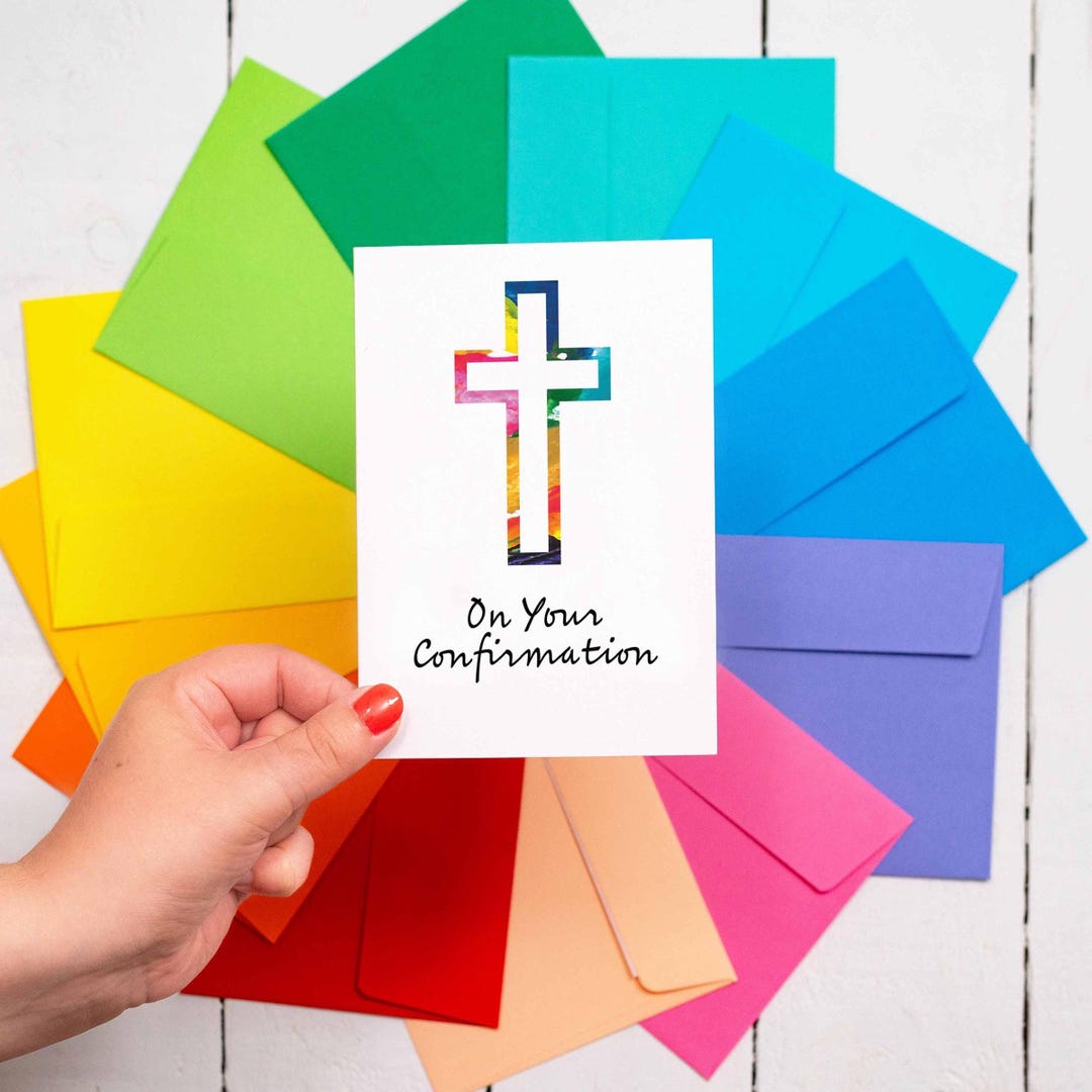 Modern Confirmation Card | Confirmation Card for Boy | Confirmation ...