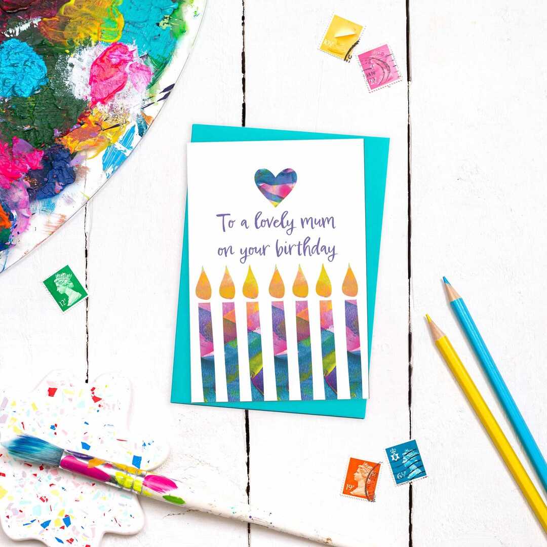 Mum Birthday Card | Beautiful Birthday Card for Your Lovely Mum | Mum ...