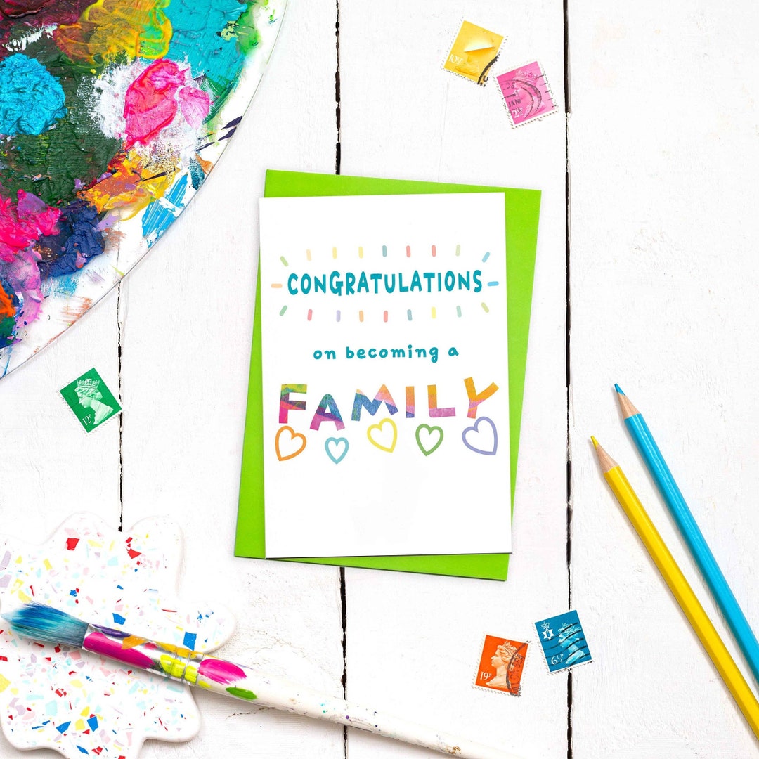 Adoption Card | Happy Adoption Day | Congratulations Adoption | New ...