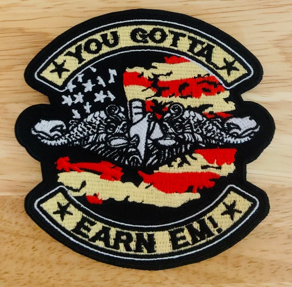 Submarine Dolphins Pride Patch Submarine Service Sew on Patch | Etsy