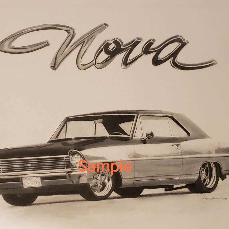 Chevy Nova Svg - Etsy