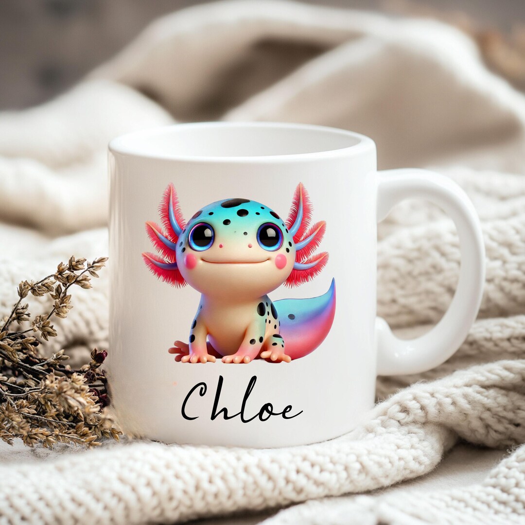 Personalised Axolotl Mug Cute Axolotl Coffee Cup Various Designs Mug ...