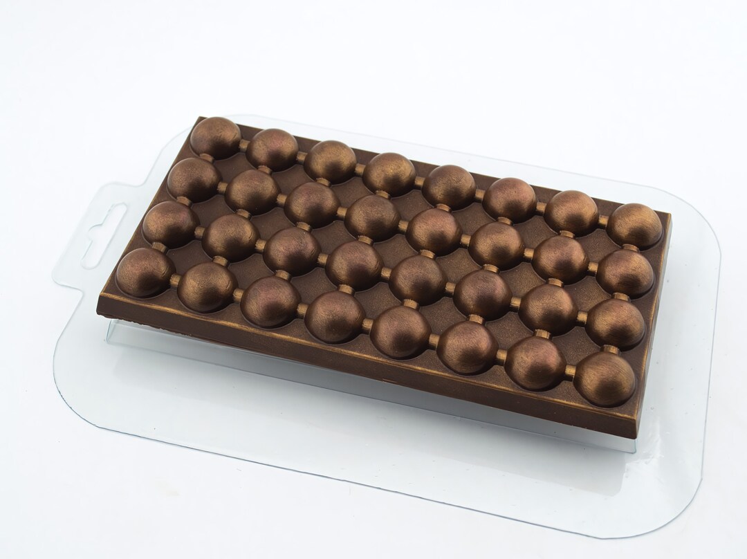 Choco FOR MASSAGE Plastic Chocolate Bar Mold for Handmade Chocolate ...