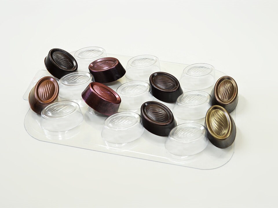 Sweets Marquise Plastic Candy Mold, Chocolate Candy Molds, Candy Moulds ...