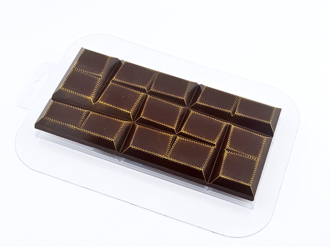 ZIGZAG Plastic Chocolate Bar Mold for Handmade Chocolate, Chocolate ...