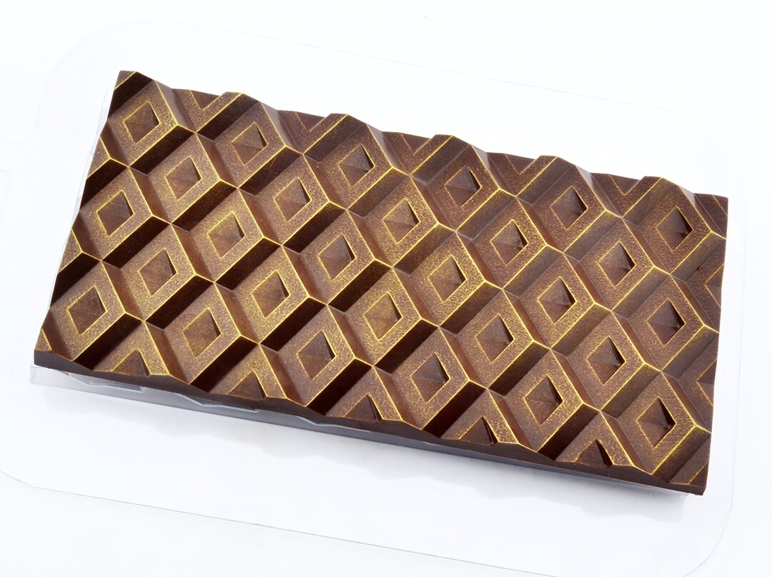 CUBES ULTRA Plastic Chocolate Bar Mold for Handmade Chocolate,chocolate ...