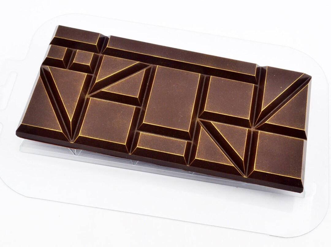 EXTRAVAGANT Plastic Chocolate Bar Mold for Handmade Chocolate ...