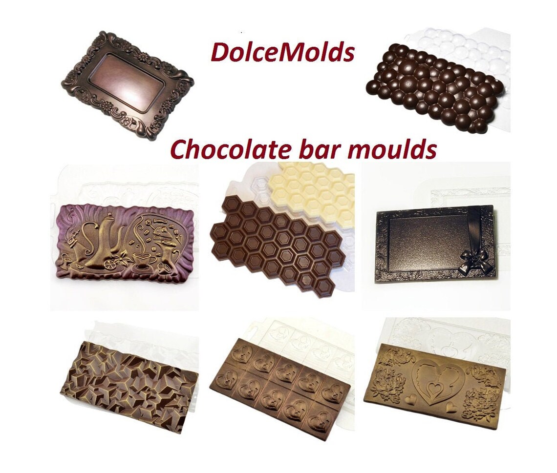 Chocolate Bar Mold for Handmade Chocolate Crafts Molds - Etsy