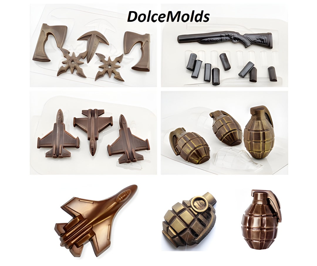 Chocolate Mini Mold for Handmade Chocolate, Crafts Molds Plastic Mold ...