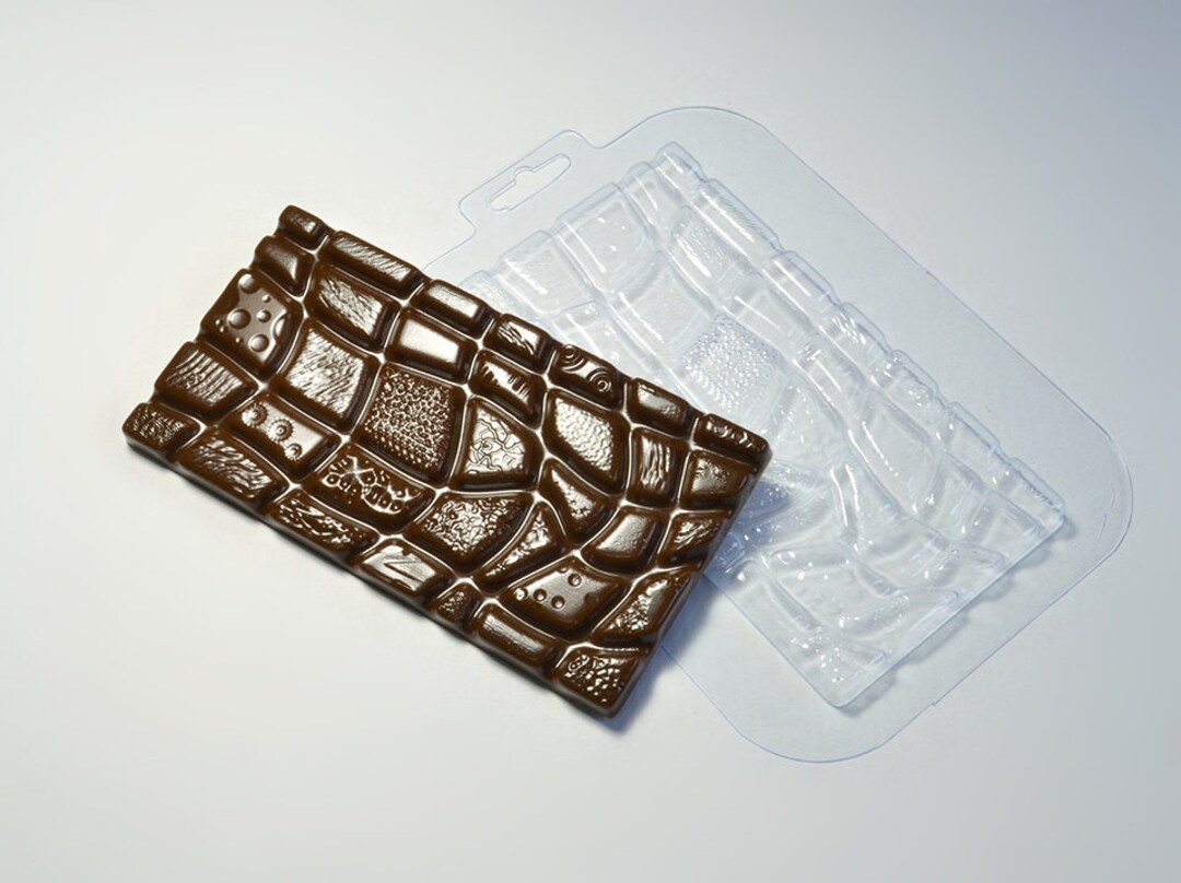 SUPERMIX PLASTIC MOLD Chocolate Bar Mold for Handmade Chocolate ...