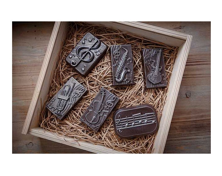 MUSIC CHOCOLATE Mold Music set Candy moulds plastic molds | Etsy