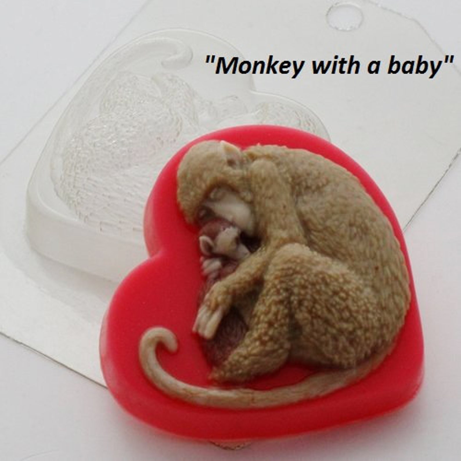 Chocolate Mould Monkey Mold Gorilla Monkeys Chocolate Mold - Etsy