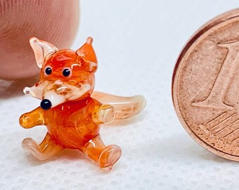 Murano Glass Fox - Etsy