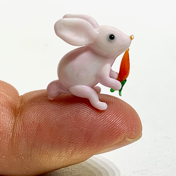 Glass Rabbit - Etsy