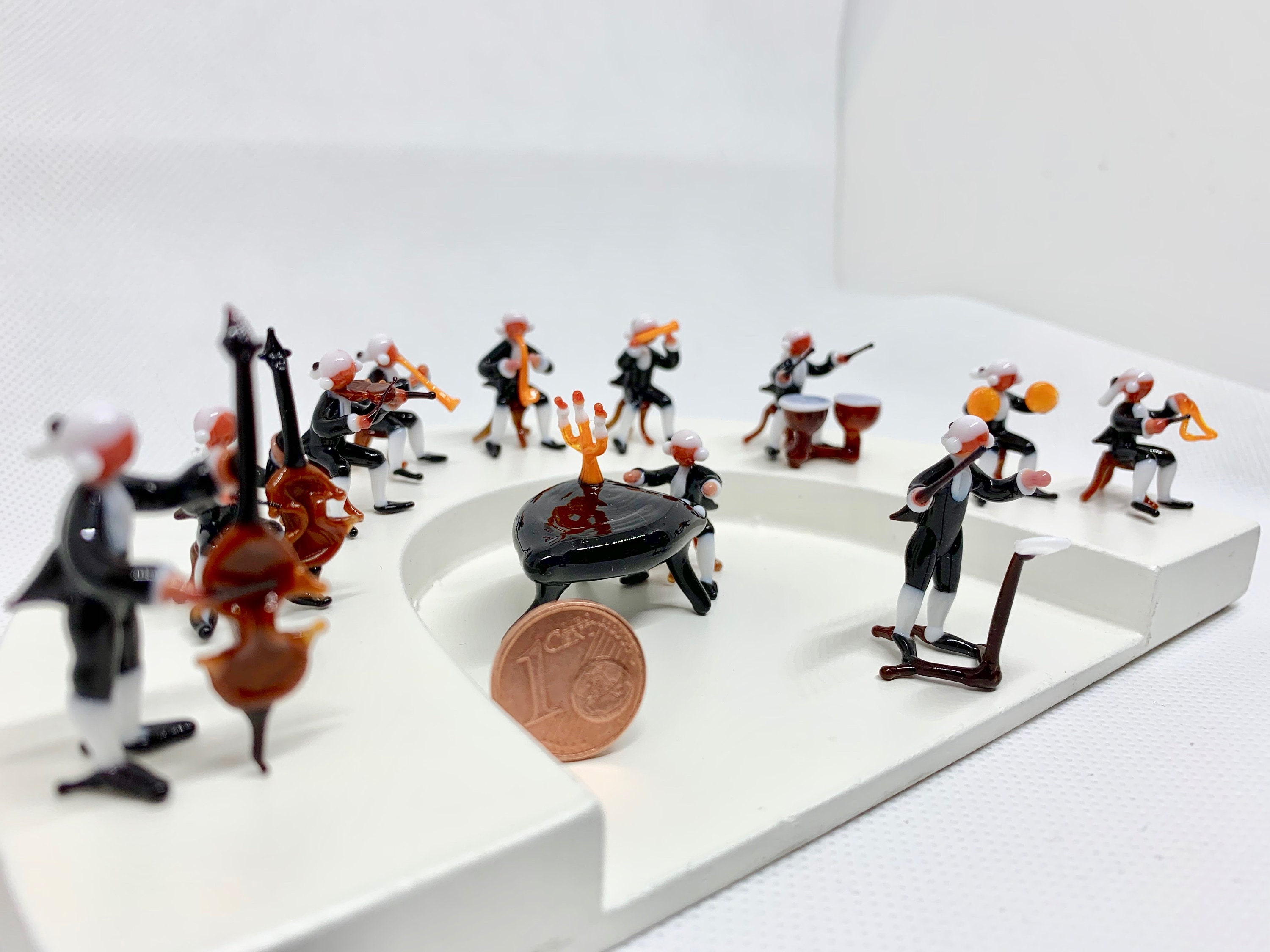 Miniaturas de músicos de orquesta entera. Figuras de los | Etsy