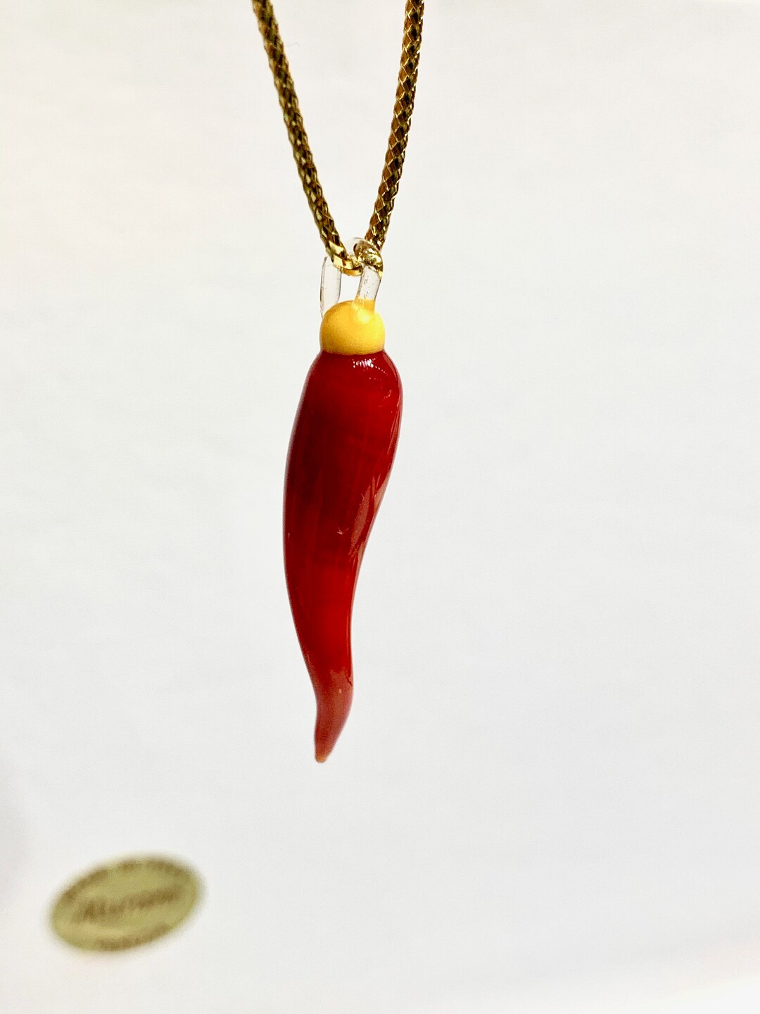 Cornicello, Genuine Italian Lucky Horn, Murano Glass Traditional ...