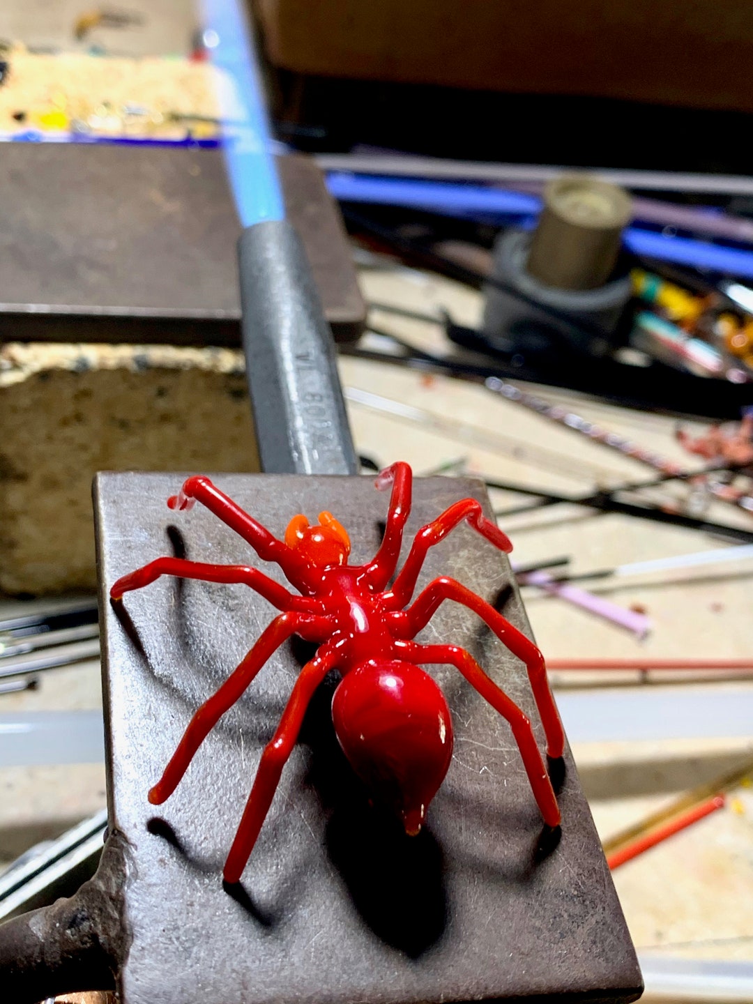 Glass Spider Genuine Murano Glass Insect Figurine Made in Venice. See ...
