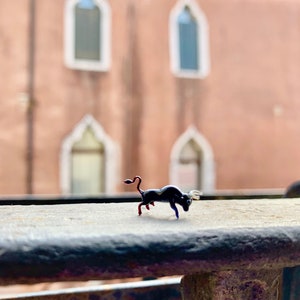 Glass Bull Miniature, Micro Figurine Made in Venice With Murano Glass ...