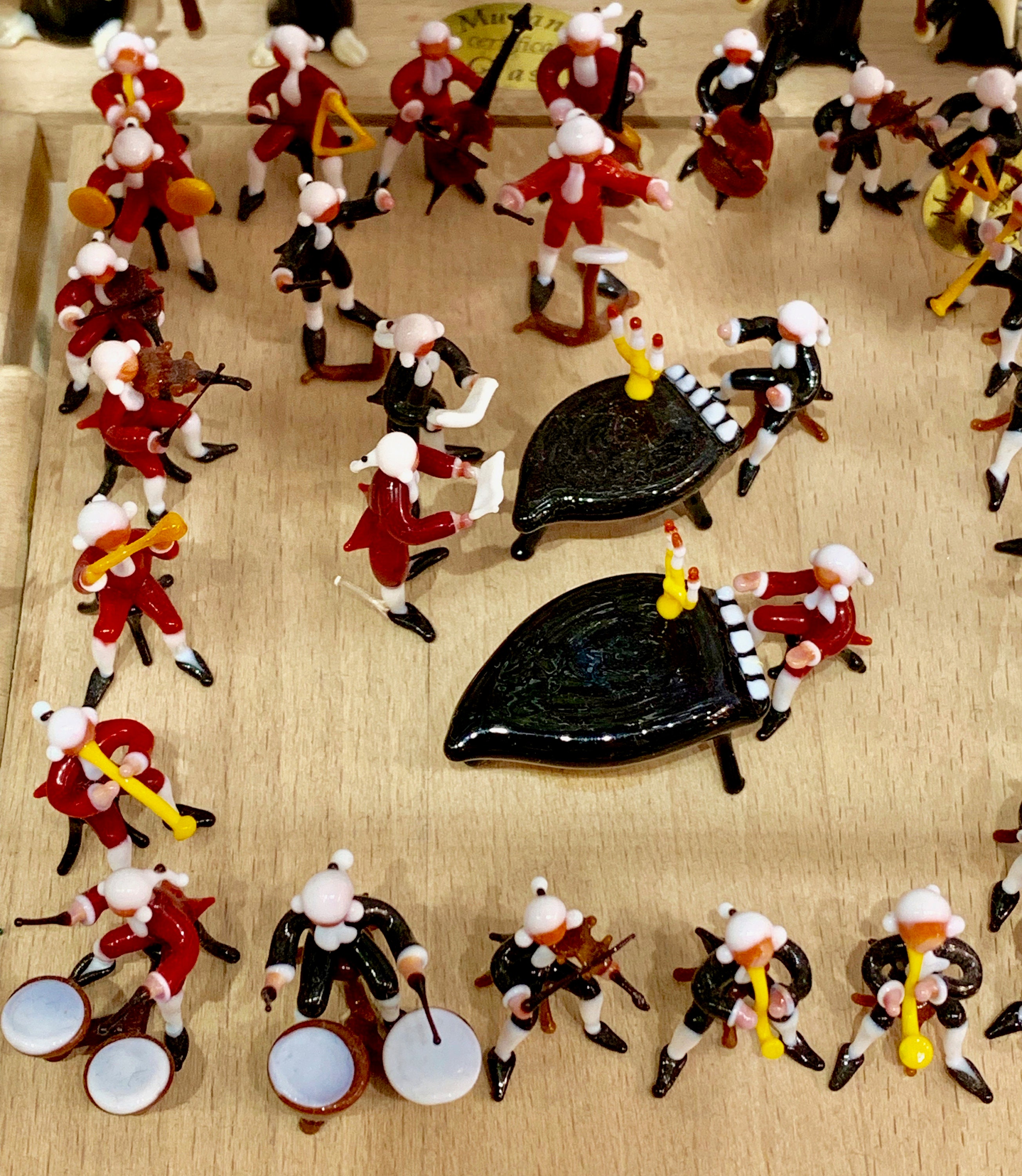 Murano Glass Harp Concert Player Musician. See All My - Etsy