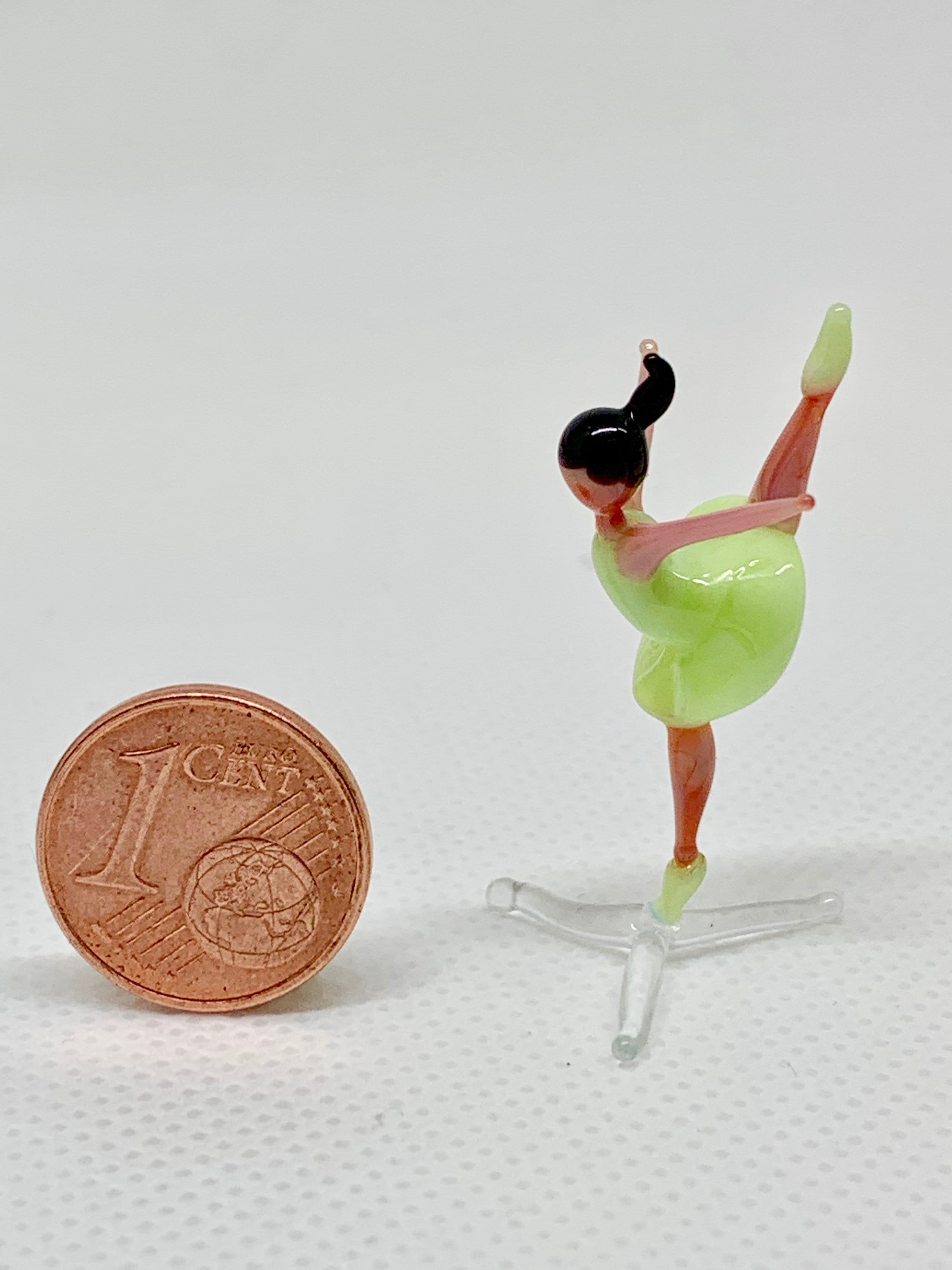 Ballerina figurine genuine Murano glass of ballet dancer made | Etsy