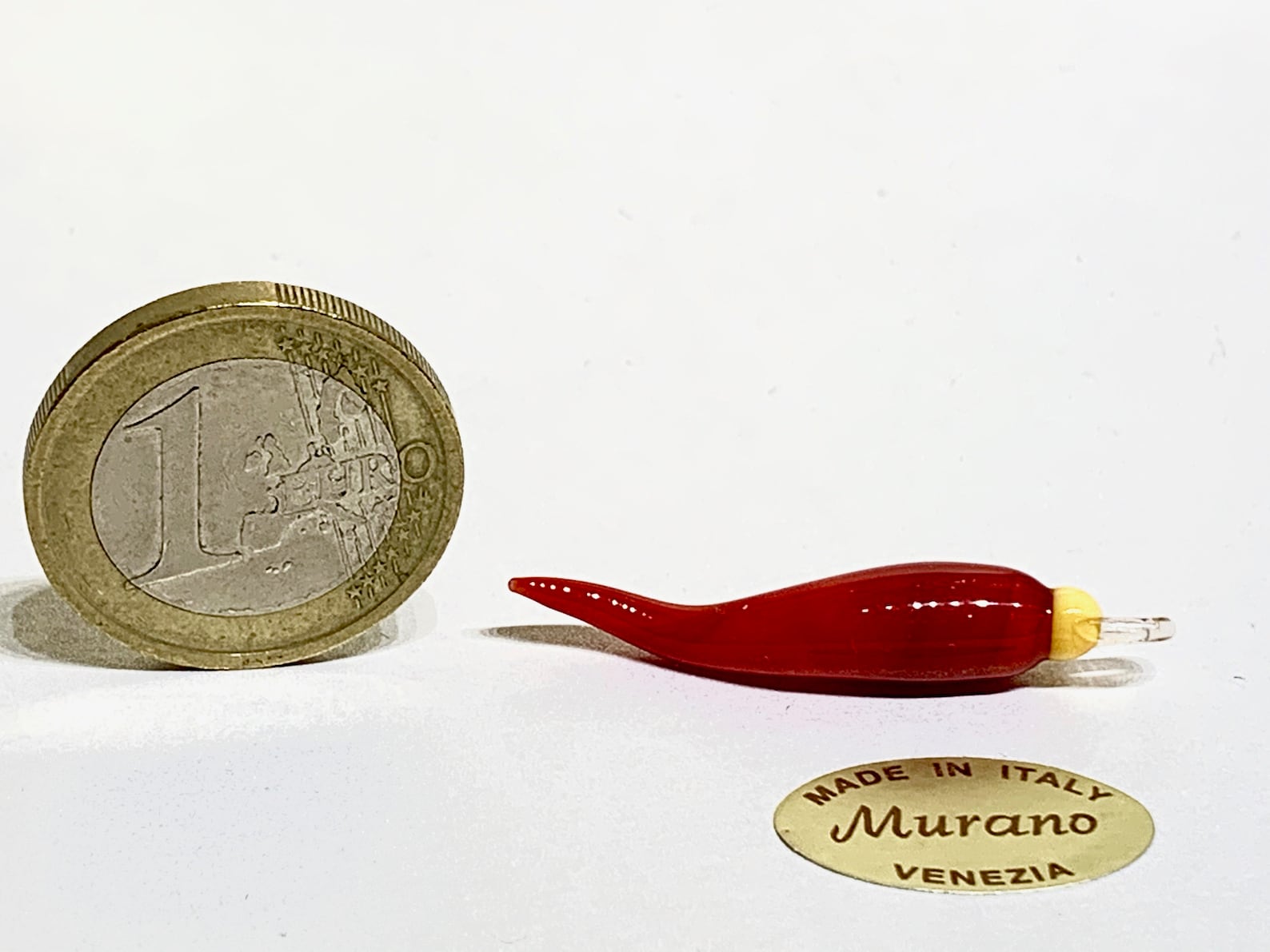 Cornicello, Genuine Italian Lucky Horn, Murano Glass Traditional ...