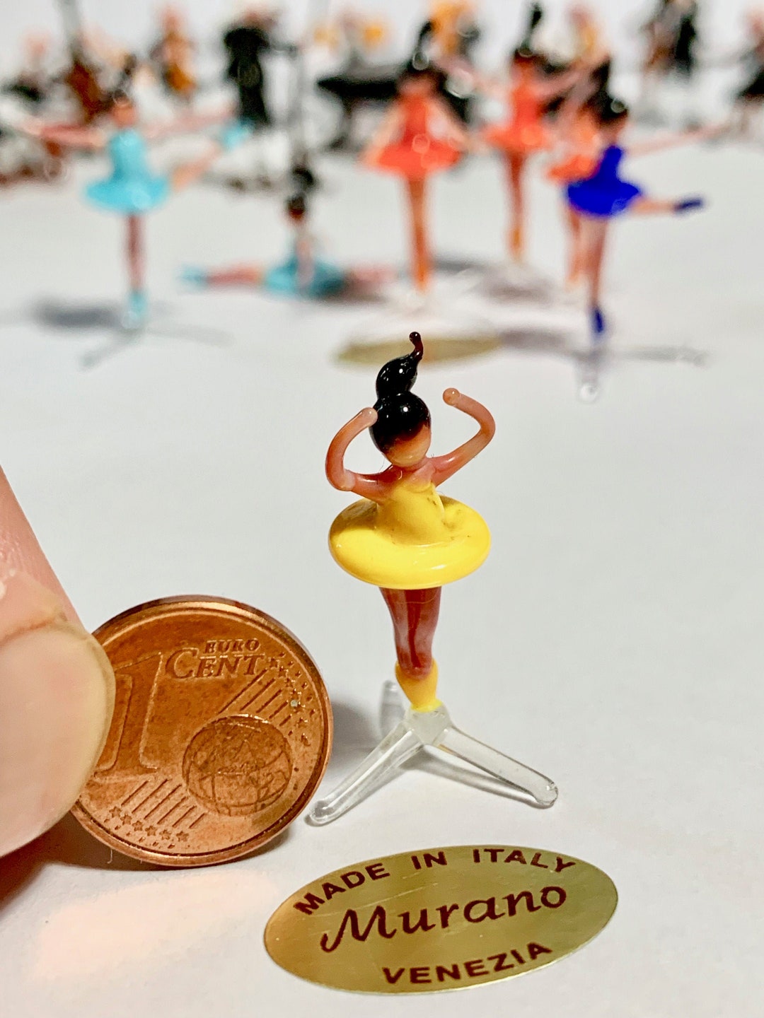 Dancer in Fifth Position of Classical Ballet, Glass Ballerina ...