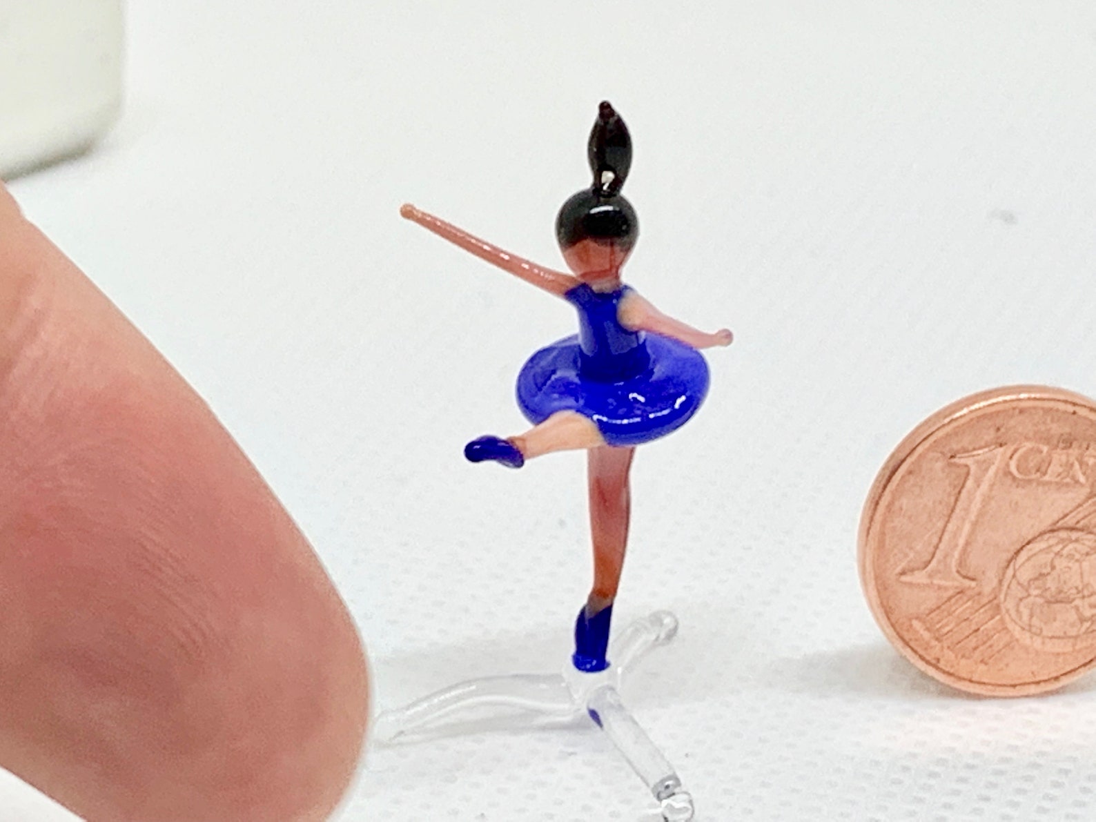 Ballet Dancer, Authentic Murano Glass Ballerina Collectible Figurine ...