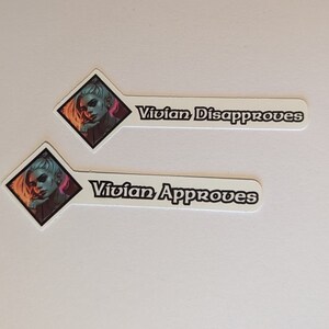 Custom Character Approval/disapproval Stickers - Etsy