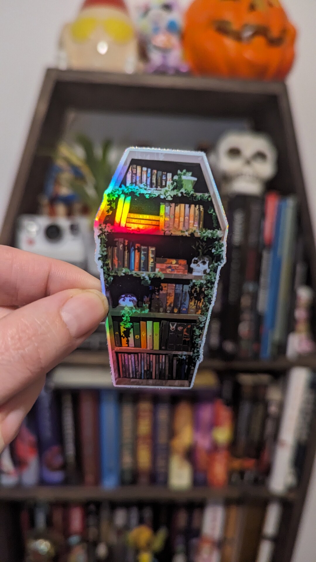 Coffin Shelf Sticker - Etsy