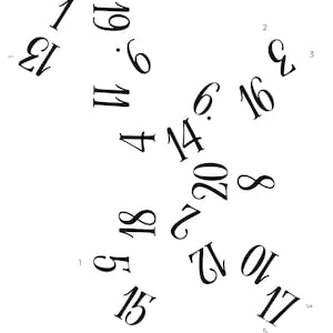 PRINTABLE Paper D20 Rollable Dice - Digital Product - Etsy