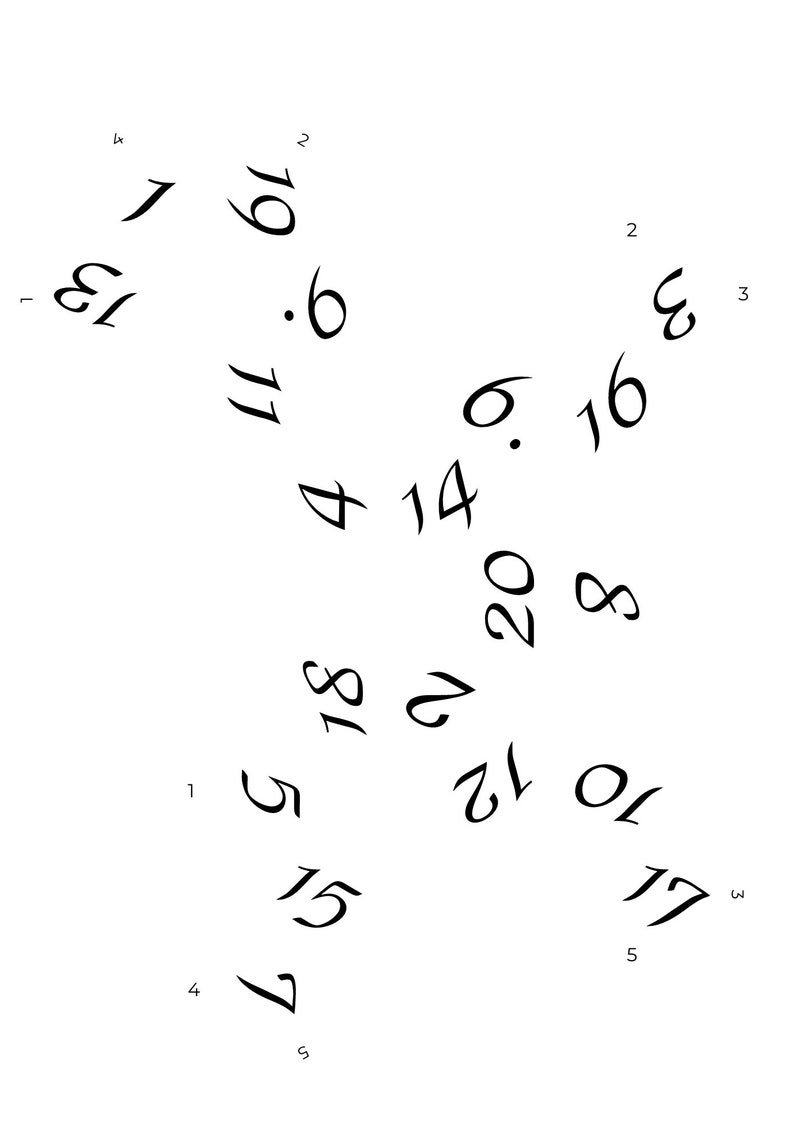 PRINTABLE Paper D20 Rollable Dice Digital Product - Etsy