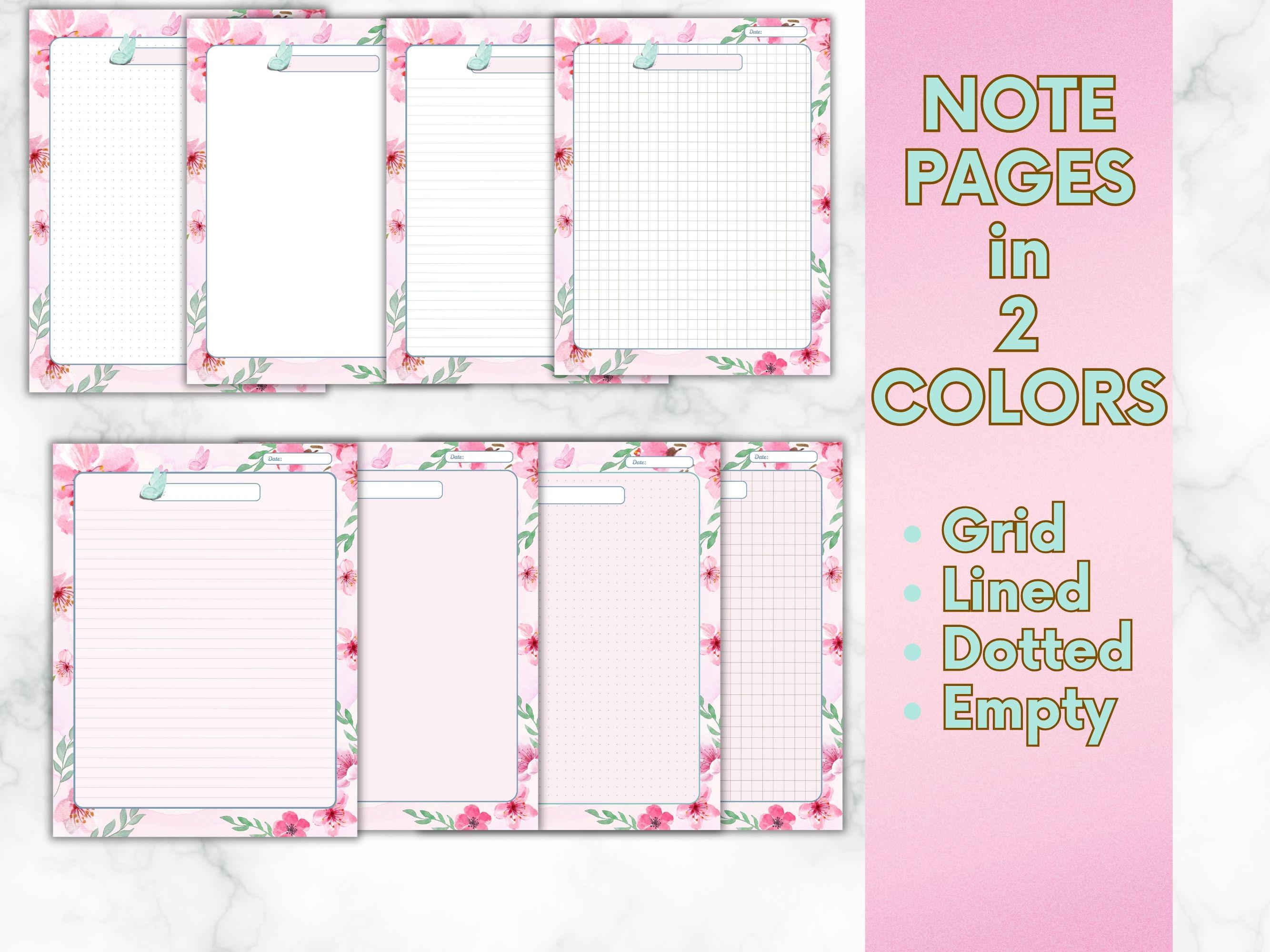 Floral Printable Planner Bundle | Printable to Do List | Daily Weekly ...