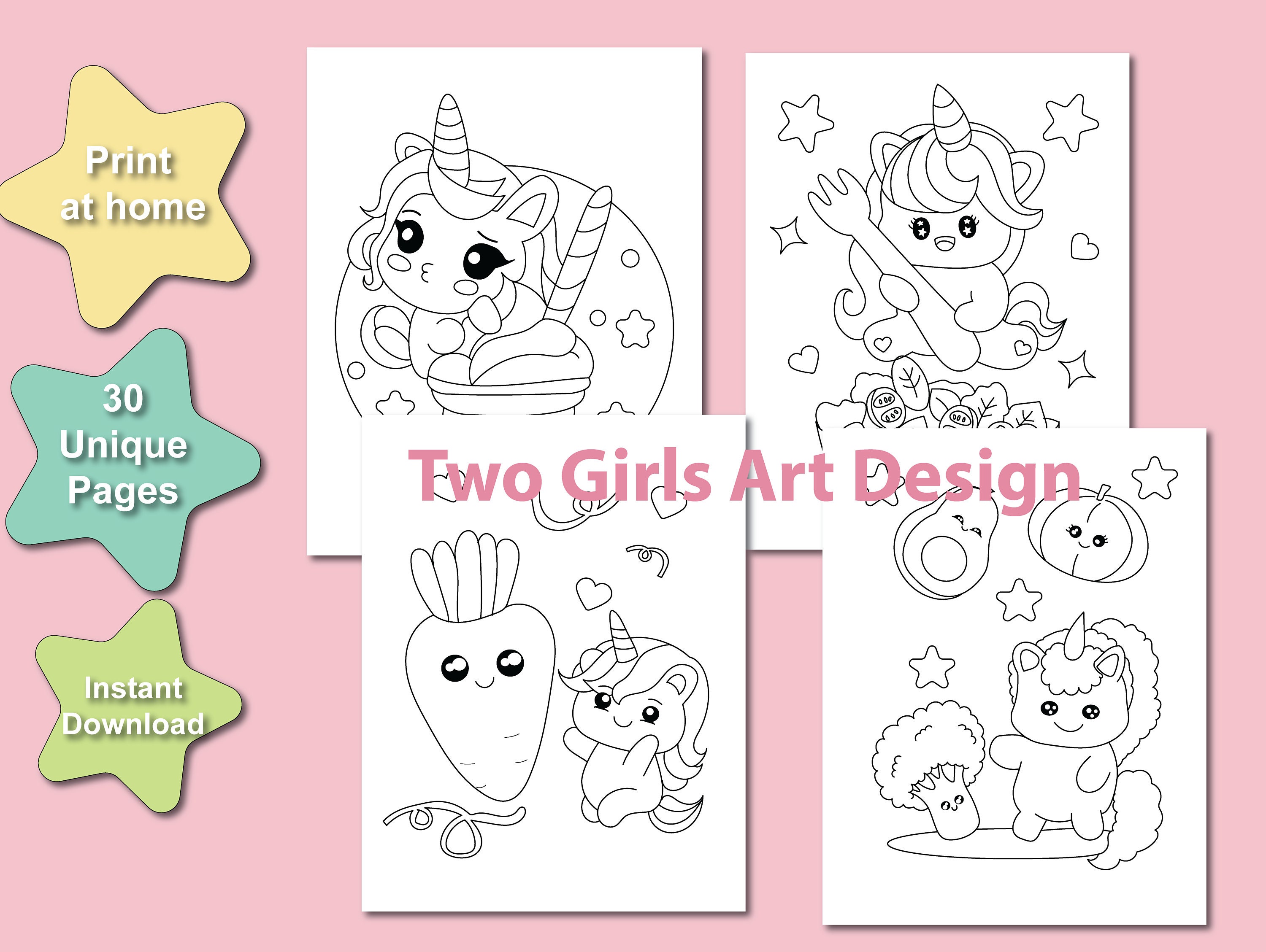 30 Unicorns Printable Coloring Pages for Kids Coloring Page Coloring ...