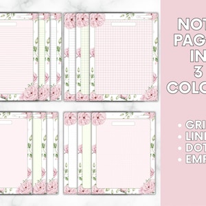 Floral Printable Planner Bundle | Printable to Do List | Daily Weekly ...