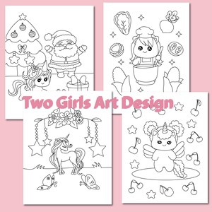 Unicorn Coloring Pages Printable for Kids Girls Coloring Page Coloring ...