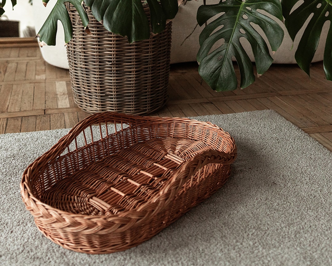 Changing Table Basket Organic Baby Changing Basket Diaper - Etsy