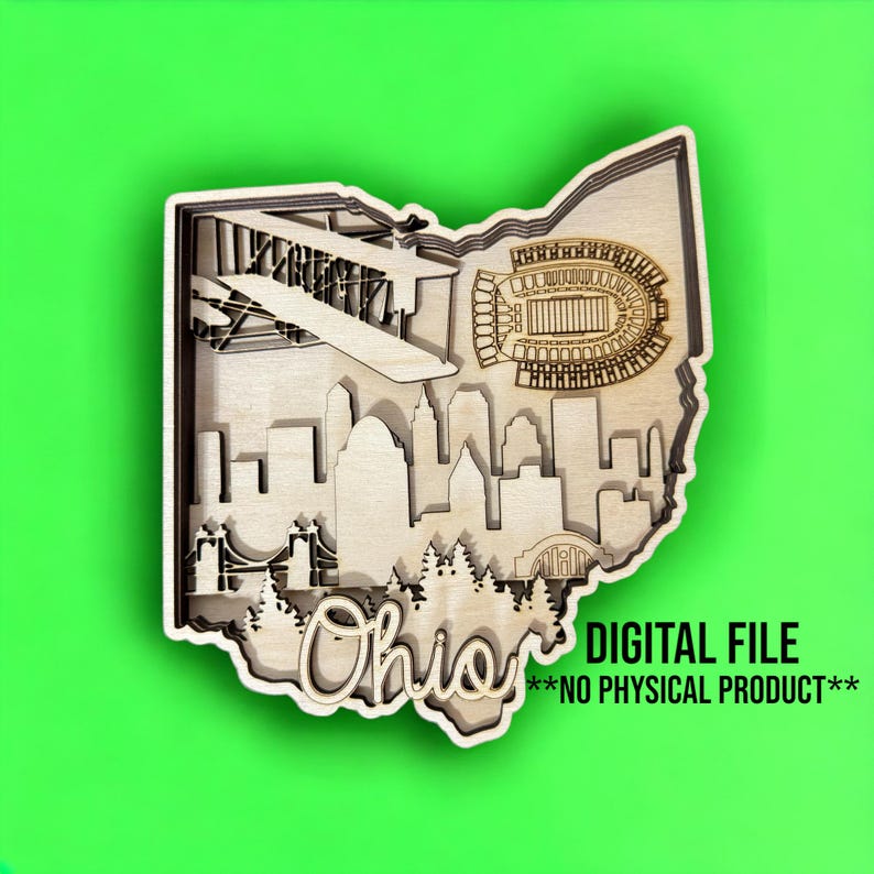 Digital File - 5 Layer Ohio - Etsy