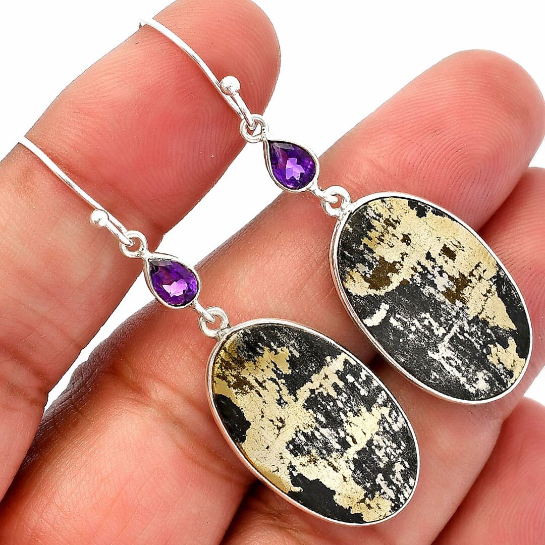 Apache Healer Gold Silver Earrings, Apache Earrings, Arizona Earrings ...