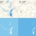 Digital File PDF, SVG - Lake Hartwell Georgia South Carolina ...