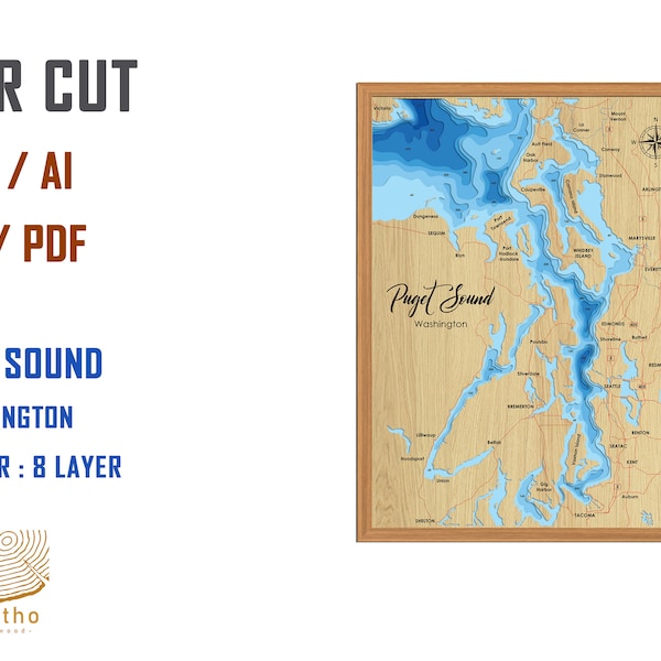 Puget Sound Svg Etsy