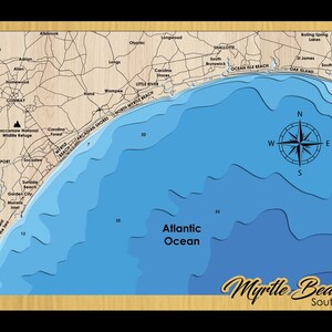 Digital File PDF, SVG - Myrtle Beach South Carolina Customer ...
