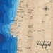 Digital File PDF, SVG - Portugal 3d Map, Bathymetric Depth Layers SVG ...