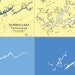Digital File PDF, SVG - Norris Lake Tennessee Map Bathymetric Depth ...