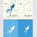 Digital File PDF, SVG - Lake Monomonac New Hampshire Massachusetts ...