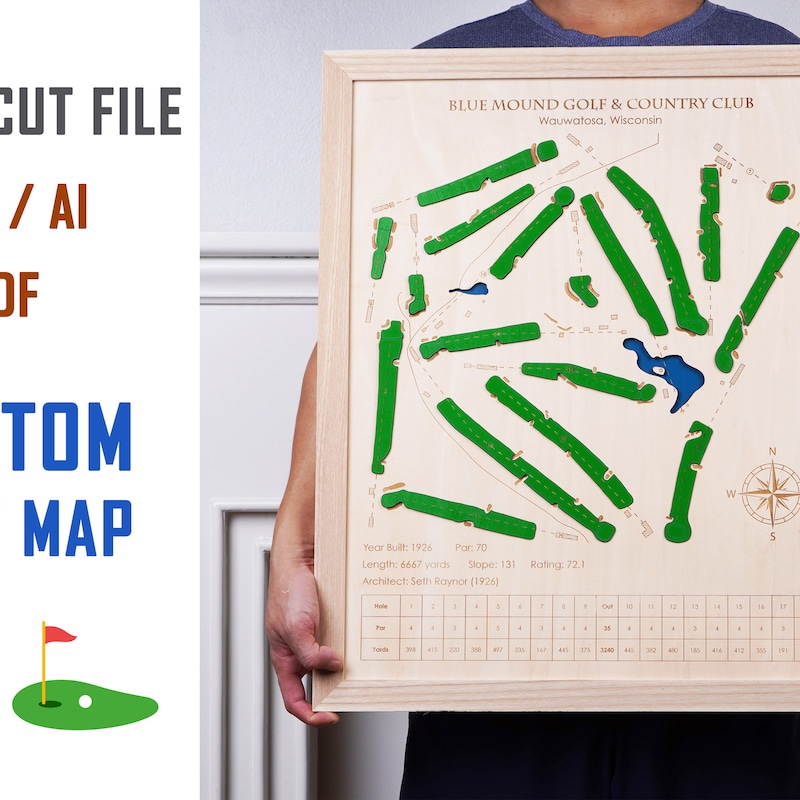 3 D Golf Course - Etsy