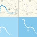 Digital File PDF, SVG Pickwick Lake, Tennessee, Alabama Bathymetric ...
