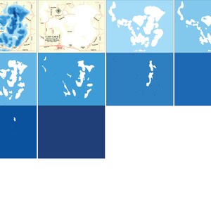 Digital File PDF, SVG - Cass Lake Minnesota Map Bathymetric Depth ...
