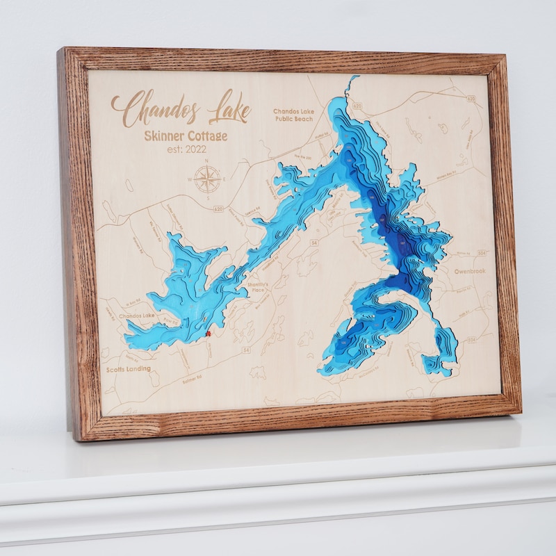 Wooden the Great Lakes - Etsy